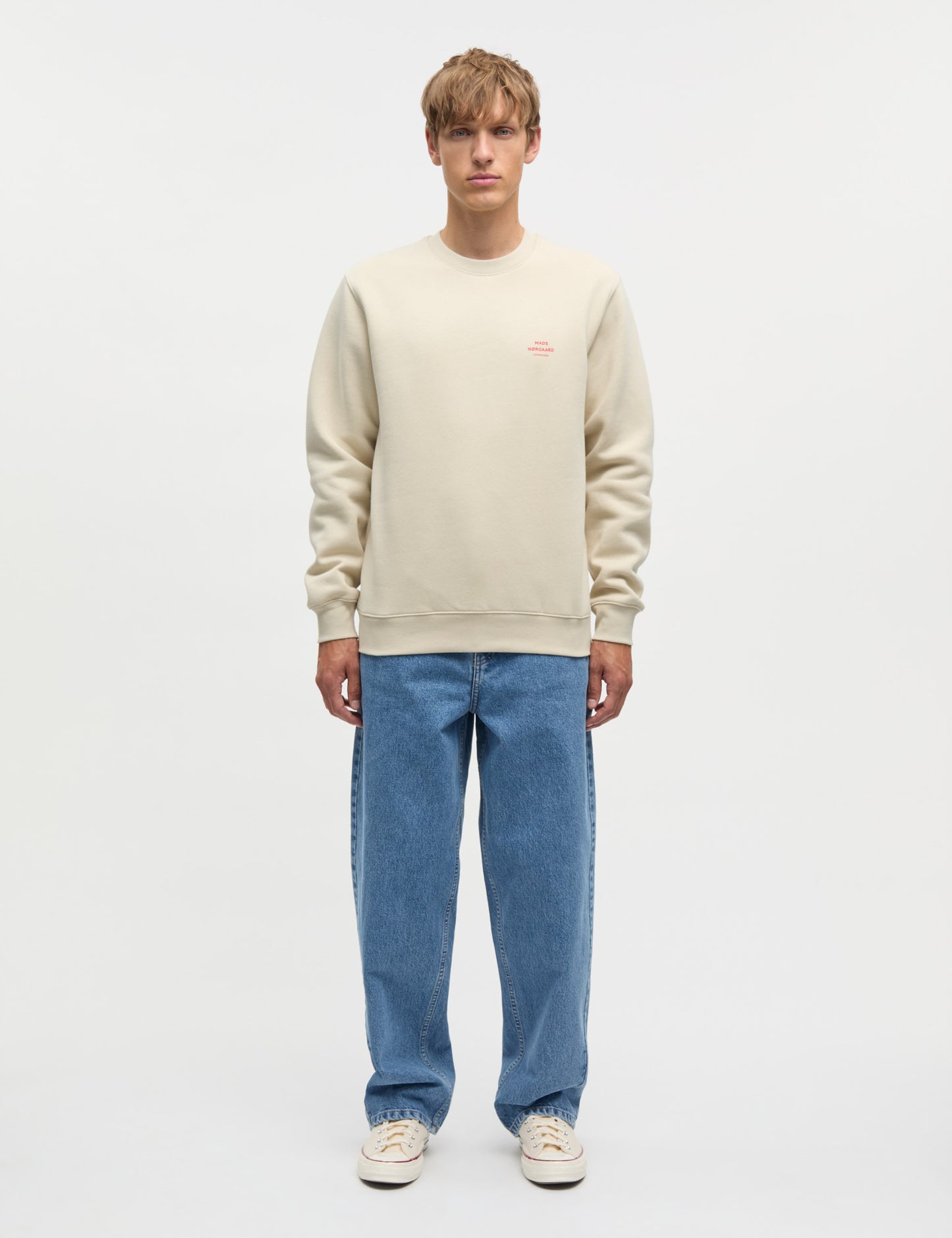 Standard Crew Logo Sweat, Castle Wall – Mads Nørgaard - Copenhagen