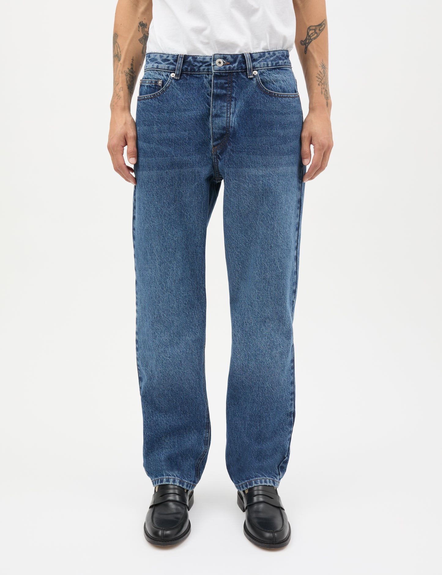 Arizona Denim Coen Jeans, Mid Blue Stone Wash – Mads Nørgaard - Copenhagen